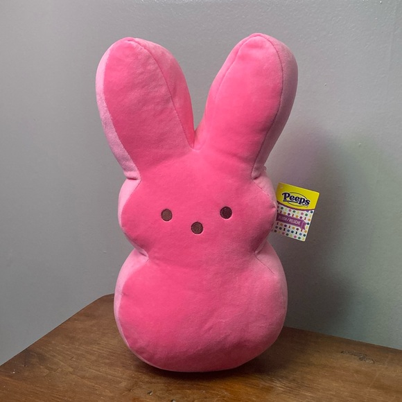Peeps | Holiday | Nwt Official Peeps 5 Super Soft Plush Large Pink ...